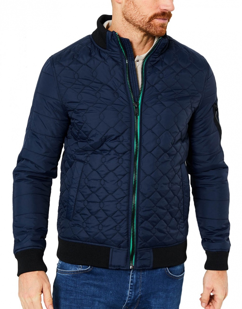 Petrol jacket 1000-102-Dark blue | Streetbeat.fi & isotkoot.com