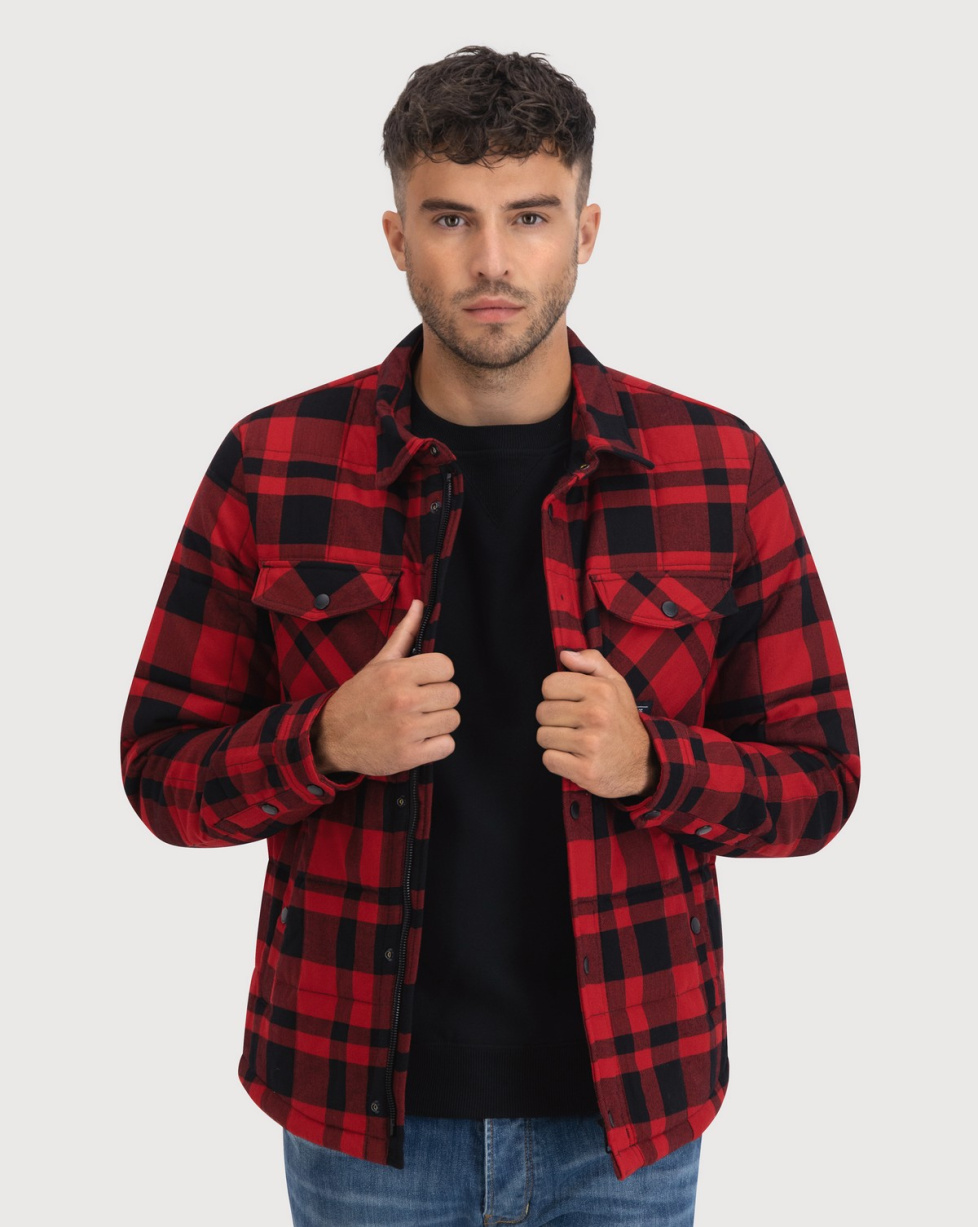 Vintage Ind. Lumberjacket 3545-Red check | Streetbeat.fi & isotkoot.com
