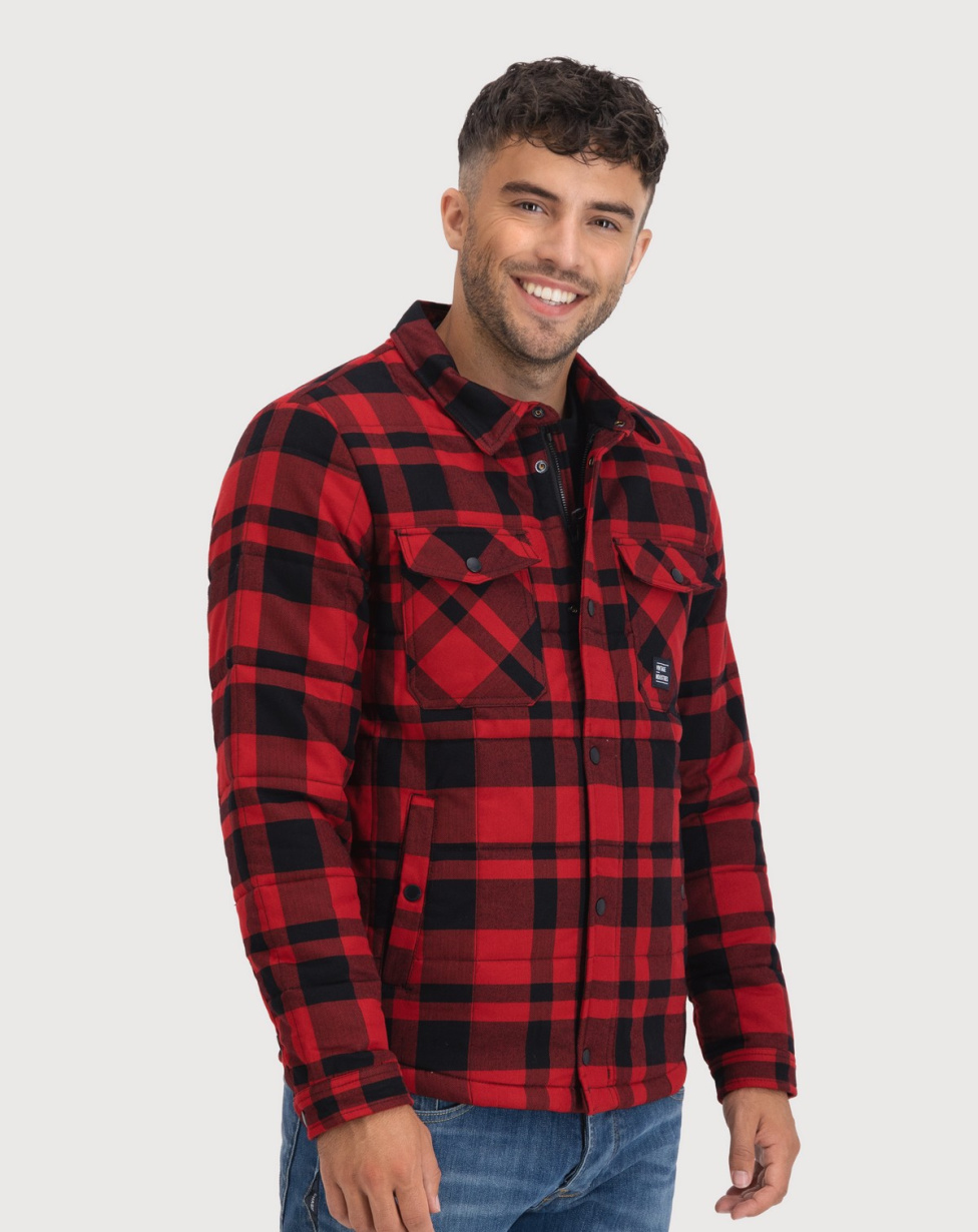 Vintage Ind. Lumberjacket 3545-Red check | Streetbeat.fi & isotkoot.com